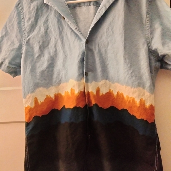 Express | Shirts | Mens Multicolor Casual Shirt | Poshmark